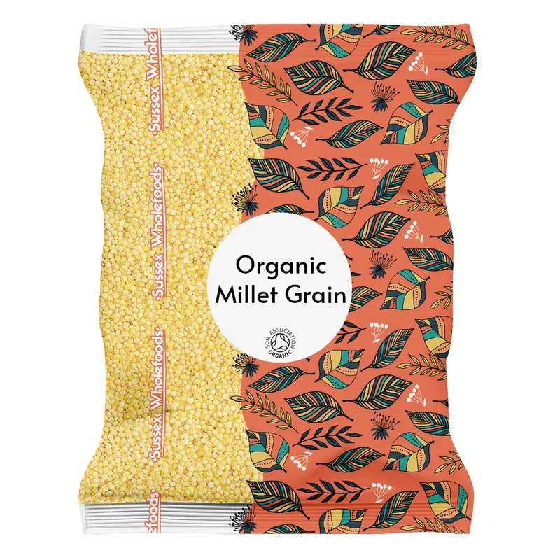 Organic Millet Grain 2kg (Sussex Wholefoods) | Healthy Supplies