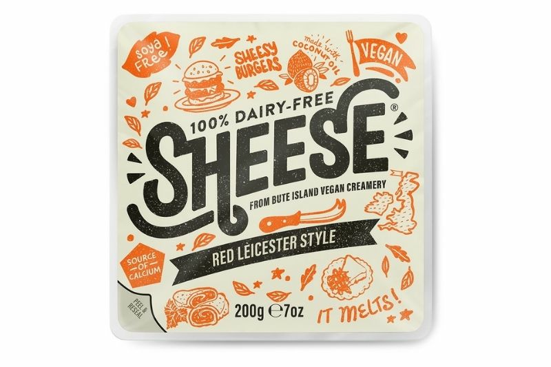 Red Leicester Cheese Blocks 200g (Bute Island Food Sheese) | Healthy ...