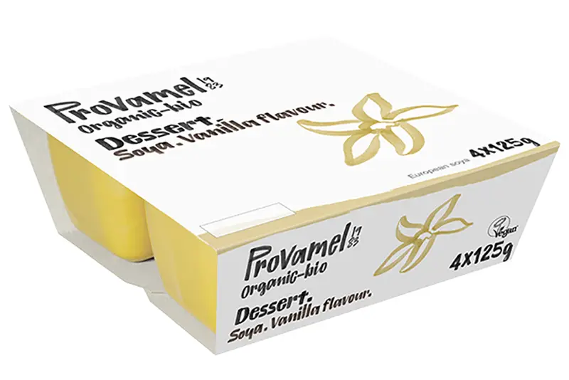Provamel Organic Soya Vanilla Dessert 4 x 125g | Healthy Supplies