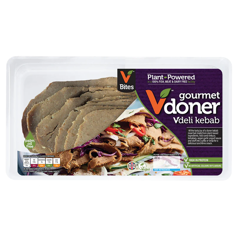 Doner Kebab Slices 100g (VBites) | Healthy Supplies
