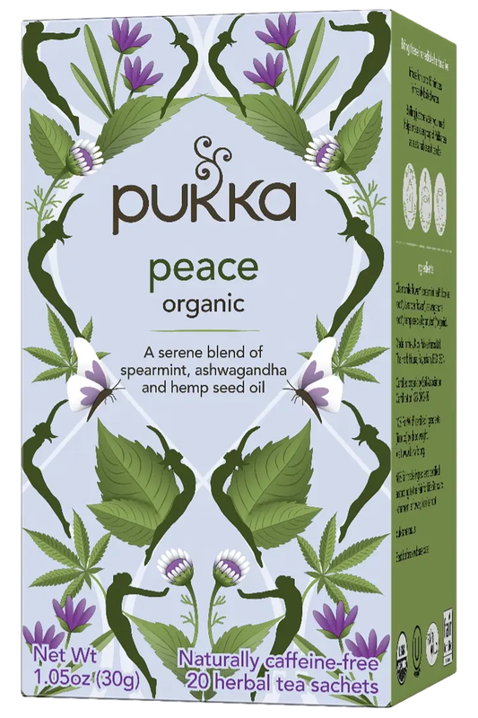 Organic Peace Herbal Tea 20 x Sachetset (Pukka) | Healthy Supplies