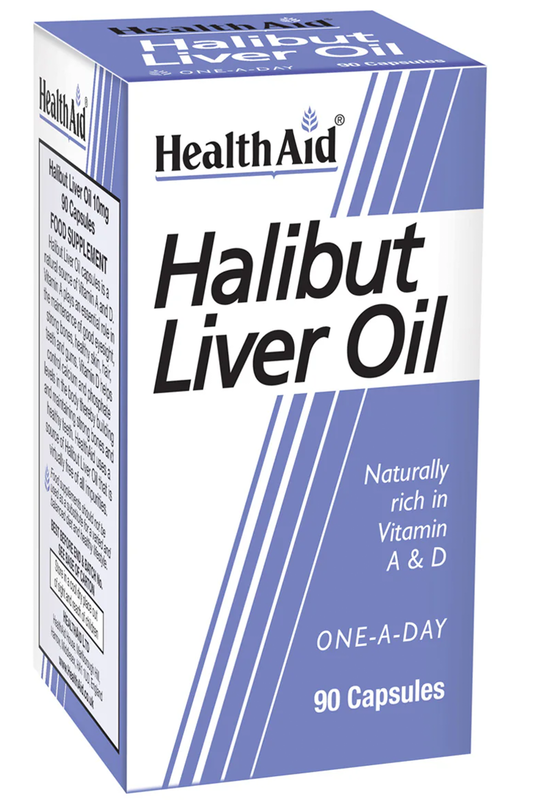 Super Halibut Liver Oil 90caps (Health Aid) | Healthy Supplies