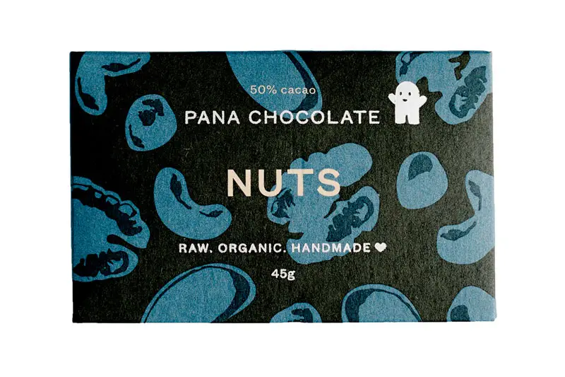50% Cacao Chocolate Bar with Nuts (Pana Chocolate) | Healthy Supplies