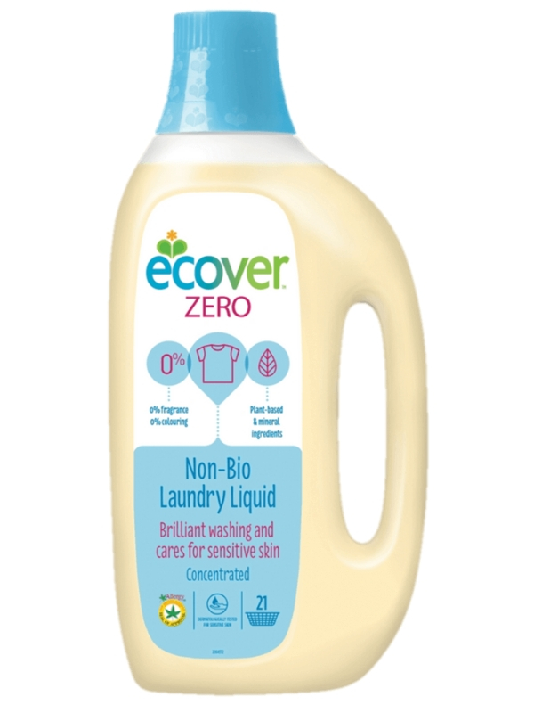 Non-Bio Laundry Liquid 1.5L (Ecover Zero) | Healthy Supplies