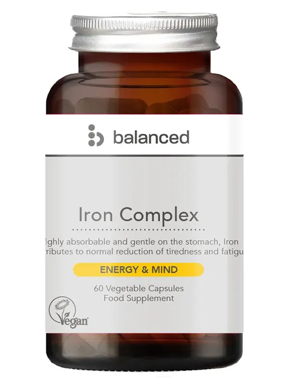 Iron Complex 60 Capsules (Balanced) | Healthy Supplies