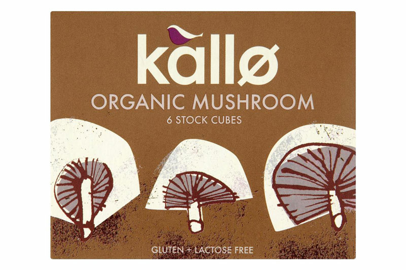 Organic Mushroom Stock Cubes 66g (Kallo) | Healthy Supplies