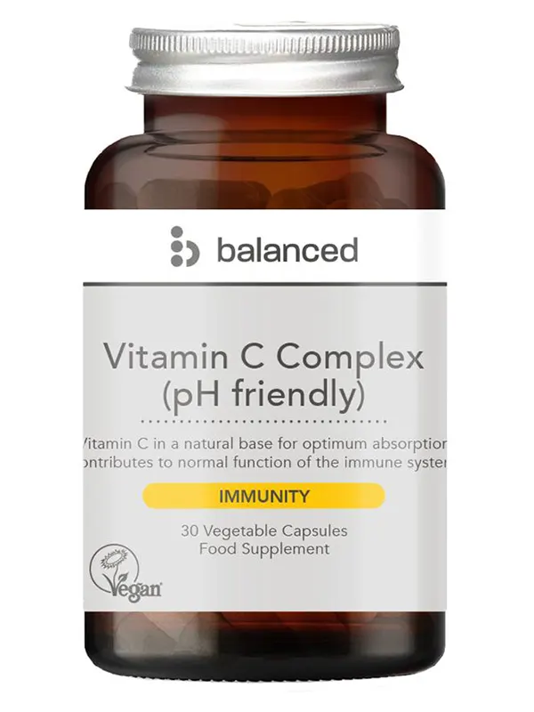 Vitamin C Complex 30 Capsules (Balanced) | Healthy Supplies