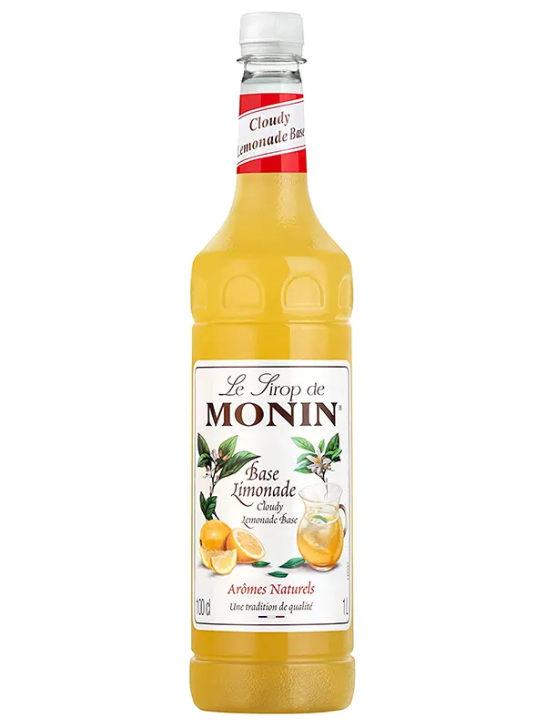 Cloudy Lemonade Syrup 1L (Monin) | Healthy Supplies