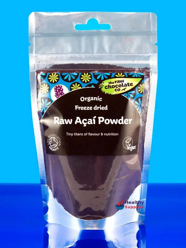 Acai Powder, Organic 80g (The Raw Chocolate Co.) | Healthy Supplies