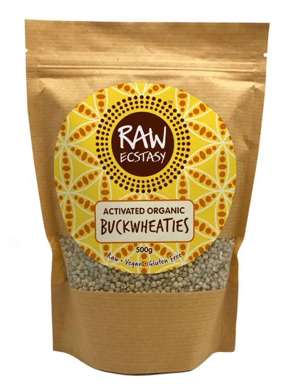 Buckwheaties, Activated Buckwheat, Organic 500g (Raw Ecstasy) | Healthy ...