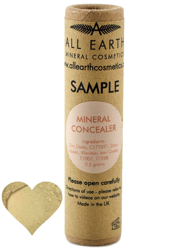 Mineral Concealer Sample (All Earth Mineral Cosmetics) | Healthy Supplies
