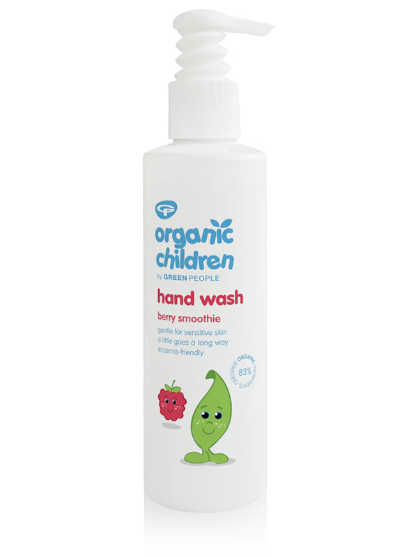 Organic Children Berry Hand Wash 200ml (Green People) | Healthy Supplies