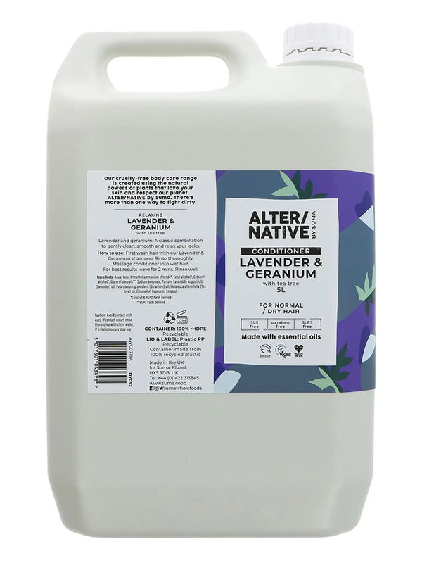 Lavender and Geranium Conditioner 5L (Alter/Native) | Healthy Supplies