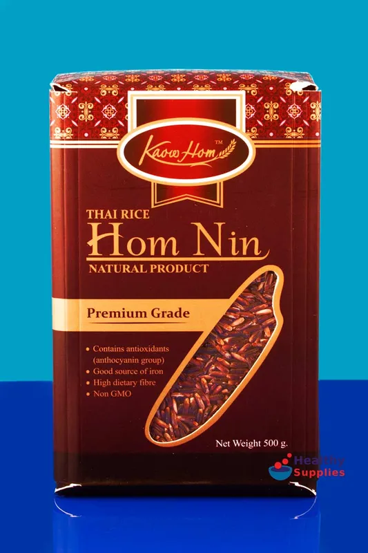 Hom Nin Black Thai Rice 500g (Kaow Hom) | Healthy Supplies