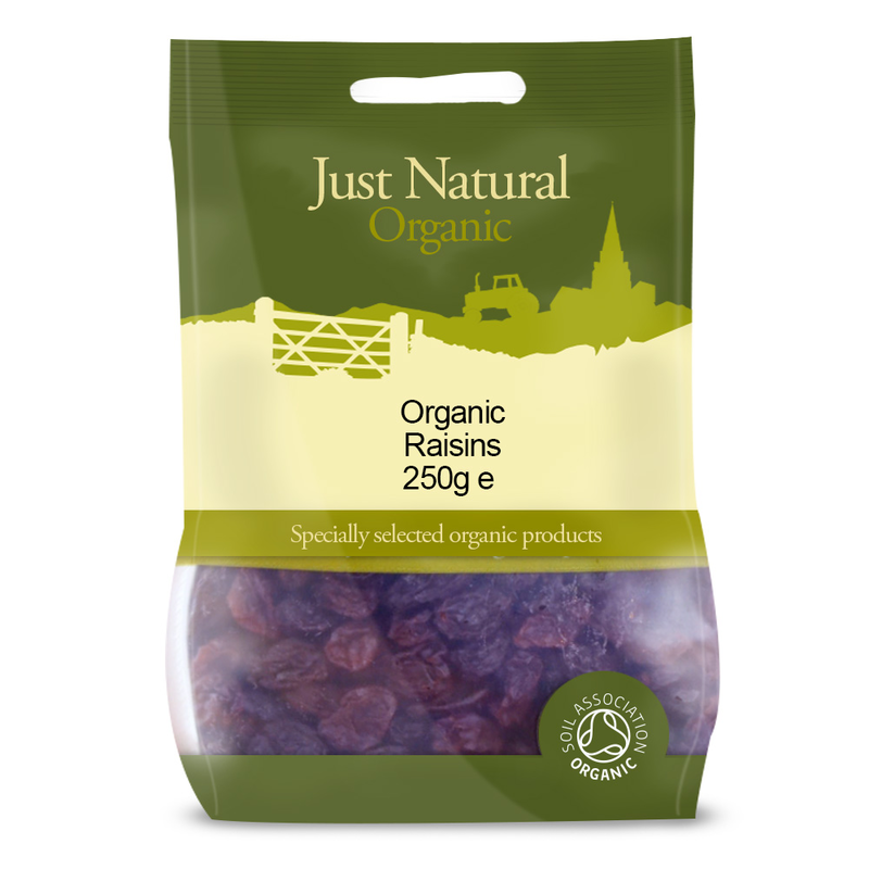 Seedless Raisins 250g, Organic (Just Natural Organic) | Healthy Supplies