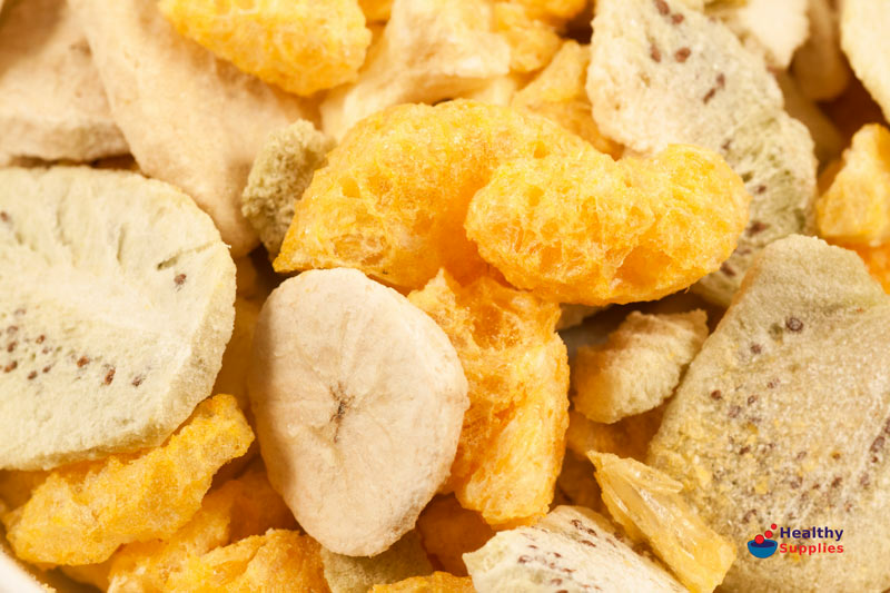 Freeze Dried Exotic Fruit Mix 100g (Sussex Wholefoods) | Healthy Supplies