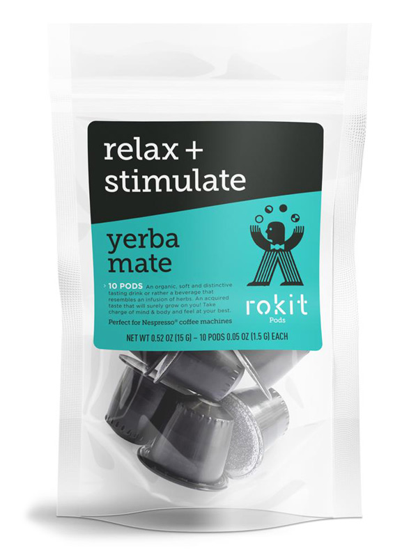 Yerba Mate Nespresso Compatible Pods - 10 Pods (Rokit Pods) | Healthy ...