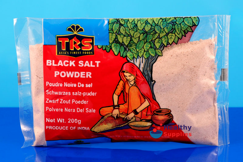 Black Salt Powder 200g TRS | Healthy Supplies
