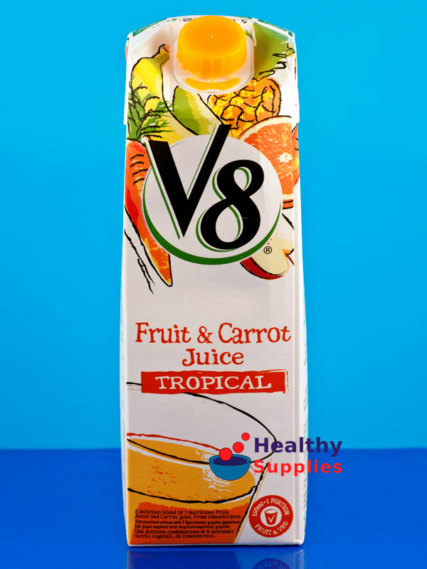 V8 Tropical Fruit And Carrot Juice 1l | Healthy Supplies