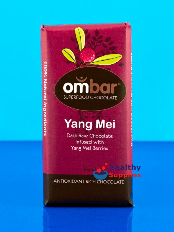 Yang Mei Berry (Formerly Yumberry) Raw Chocolate Bar 38g (Ombar ...
