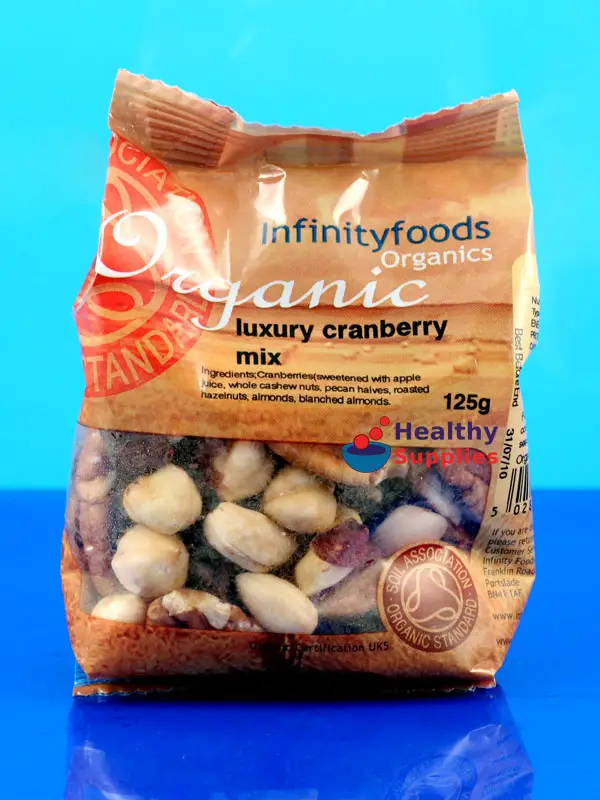 Cranberry Mix 125g Infinity Foods | Healthy Supplies