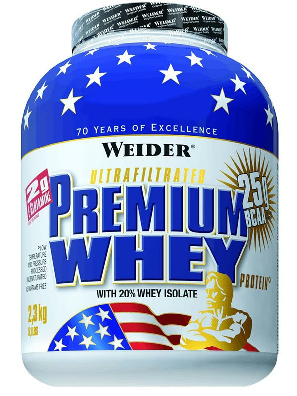 Chocolate & Nougat Premium Whey Protein Powder 2300g (Weider Nutrition) | Healthy Supplies