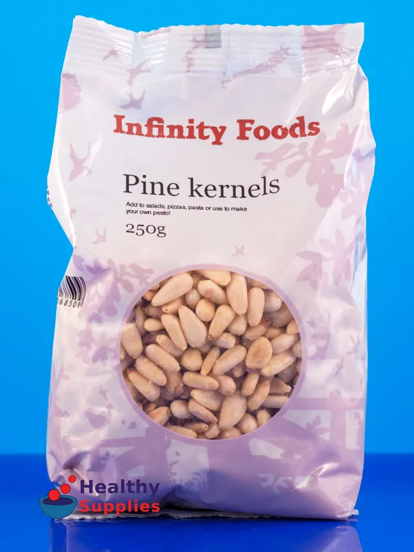 Pine Nuts/Kernels 250g (Infinity Foods) | Healthy Supplies