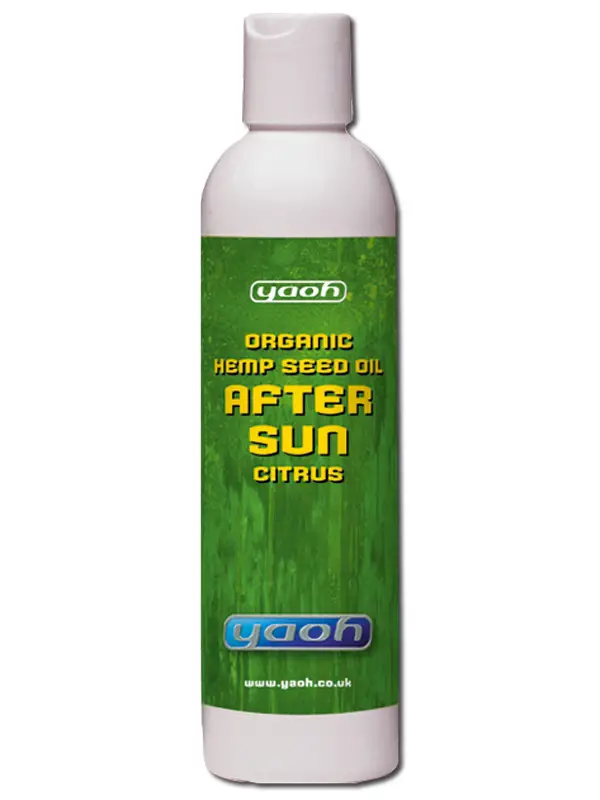Hemp Seed Oil After Sun Lotion, Organic 240ml (Yaoh) | Healthy Supplies