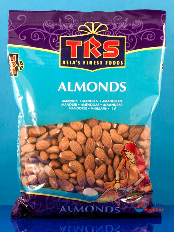 Unblanched Almonds 750g (TRS) | Healthy Supplies