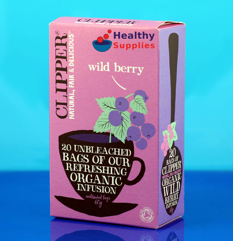 Clipper Wild Berry Herbal Tea, Organic - 20 bags | Healthy Supplies
