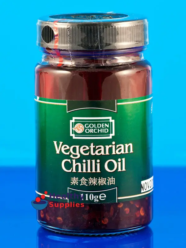 Vegetarian Chilli Oil 110g (Golden Orchid) | Healthy Supplies