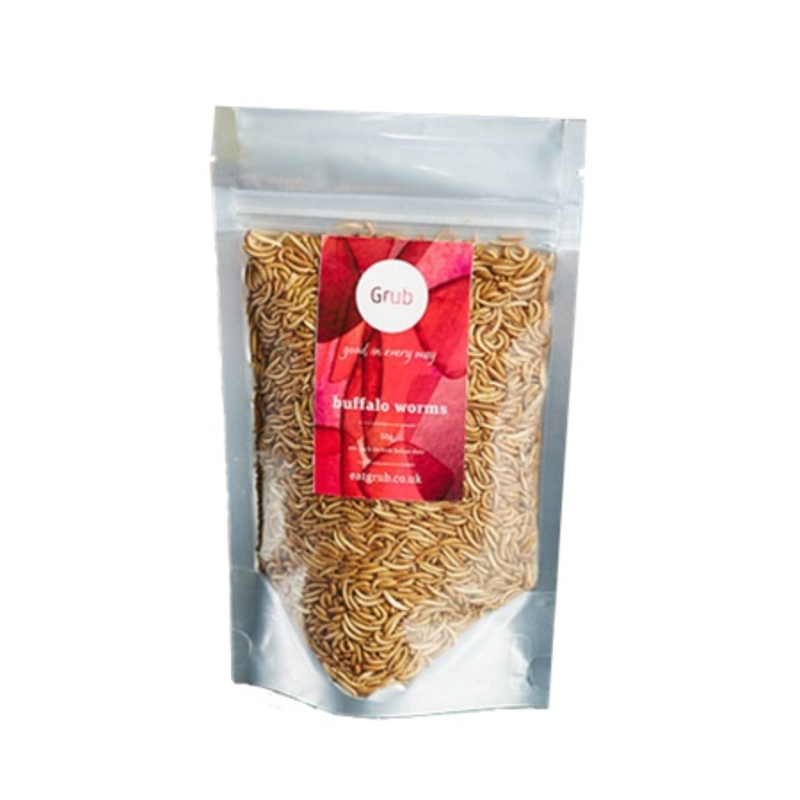 Edible Buffalo Worms 20g (Grub) | Healthy Supplies