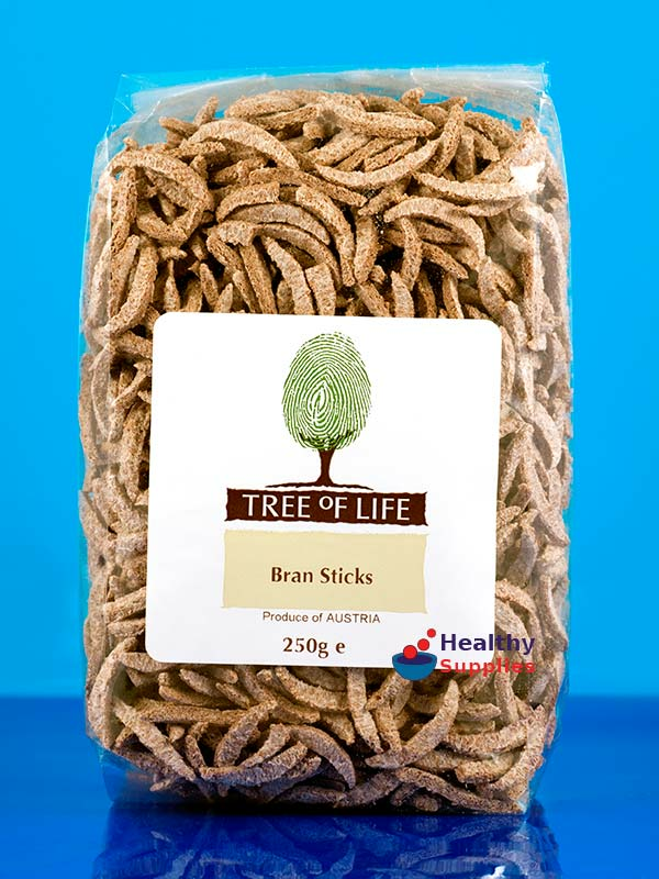 Bran Sticks 250g, No Sugar (Tree of Life) | Healthy Supplies