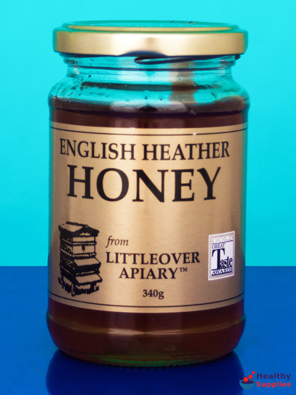 Clear English Heather Honey 340g (Littleover Apiary) | Healthy Supplies