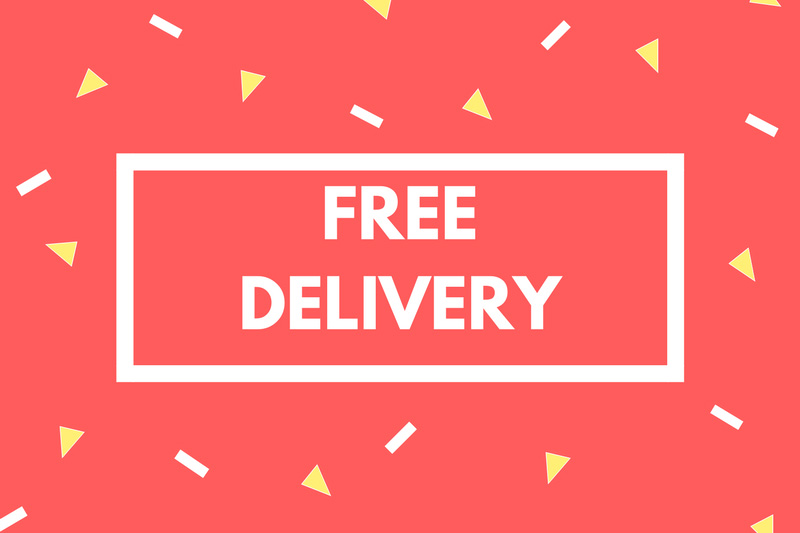 Free Delivery! | Healthy Supplies