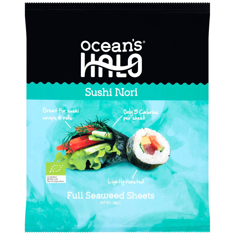 Organic Sushi Nori 28g (Ocean's Halo) | Healthy Supplies