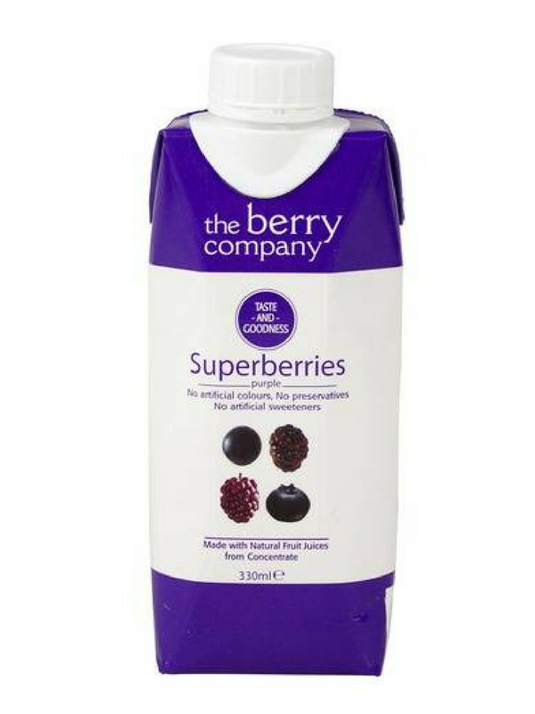 Purple Superberries Juice Drink, 330ml (The Berry Company) | Healthy ...