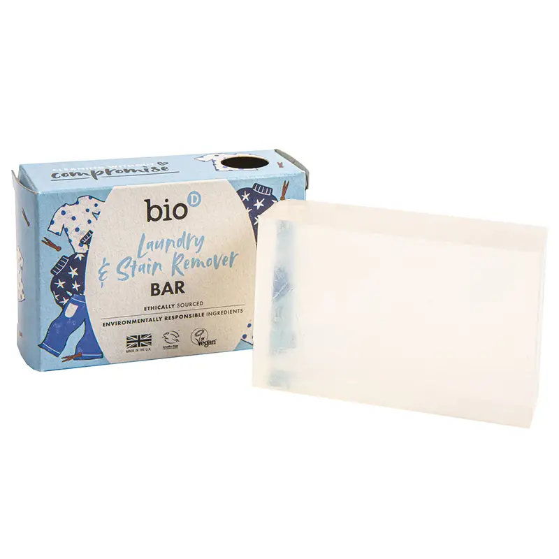 Laundry & Stain Remover Bar 90g (Bio-D) | Healthy Supplies