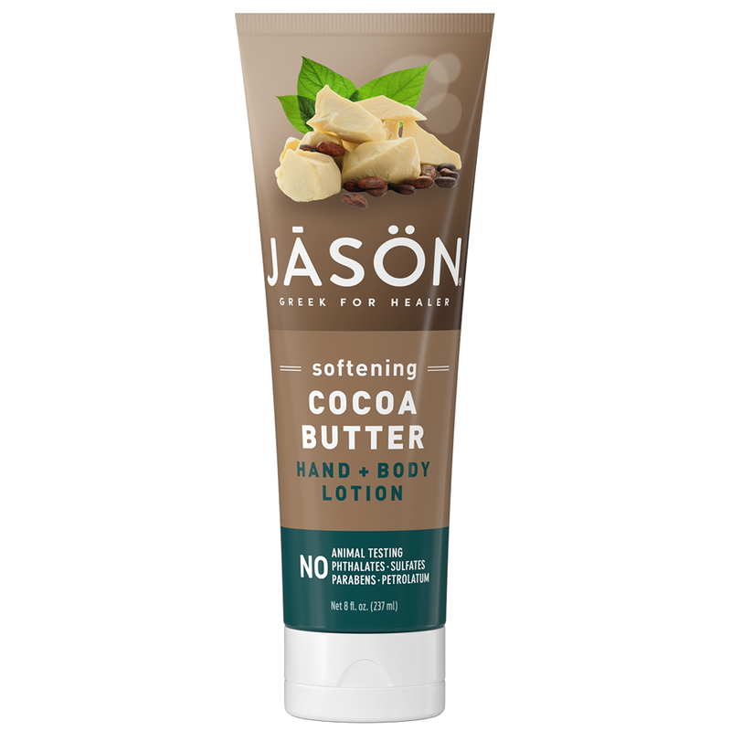Softening Cocoa Butter Hand & Body Lotion 237ml (Jason) | Healthy Supplies