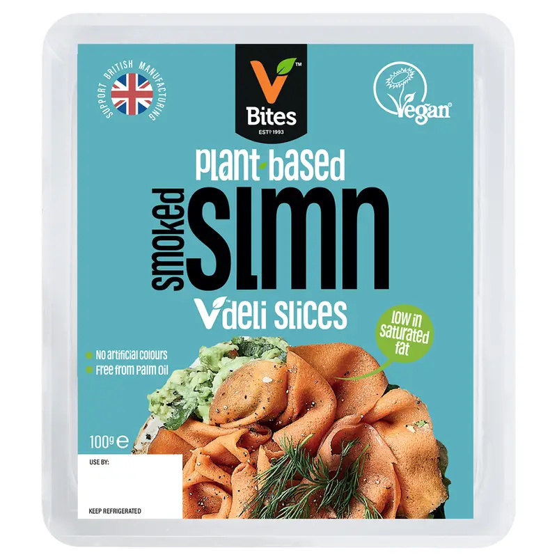 Fish Free Salmon Slices 100g (VBites) | Healthy Supplies