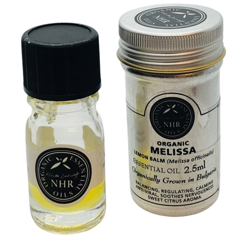 Organic Food Grade Melissa Oil 2.5ml (NHR Organic Oils) | Healthy Supplies