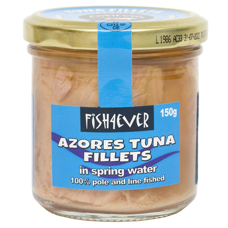 Azores Tuna Fillets in Spring Water 150g (Fish4Ever) | Healthy Supplies