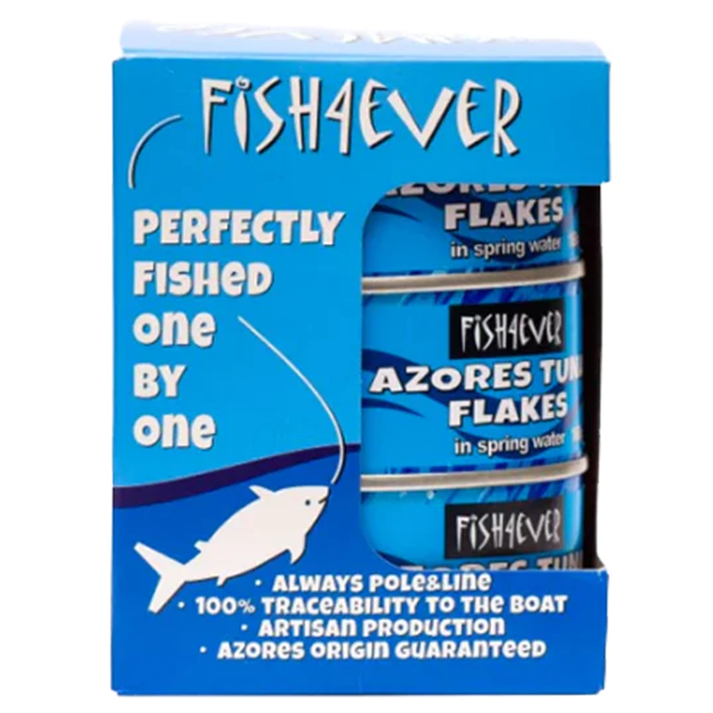 Azores Skipjack Tuna Flakes in Spring Water Triple Pack 3 x 160g ...