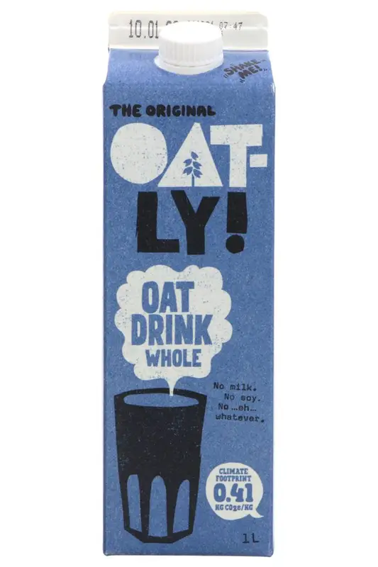 Whole Oat Drink 1L (Oatly) | Healthy Supplies