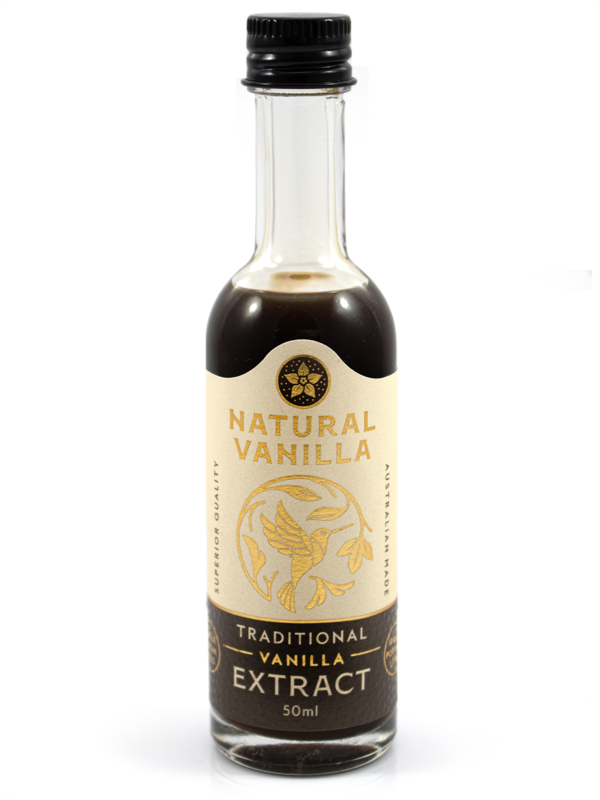 Traditional Vanilla Extract 50ml (Natural Vanilla) | Healthy Supplies