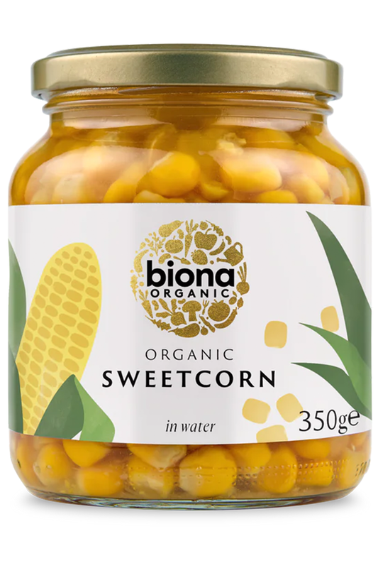 Organic Sweetcorn 350g (Biona) | Healthy Supplies