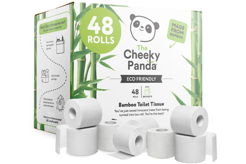 Bamboo Toilet Paper 48 Pack (Cheeky Panda) | Healthy Supplies