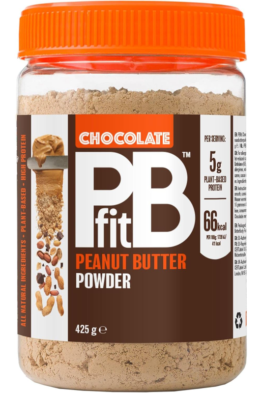Chocolate Peanut Butter Powder 425g (PBfit) | Healthy Supplies