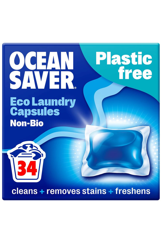 Non-Bio Laundry EcoCaps x 30 (OceanSaver) | Healthy Supplies