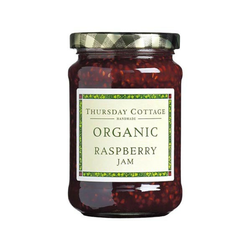 Raspberry Jam 340g, Organic (Thursday Cottage) | Healthy Supplies